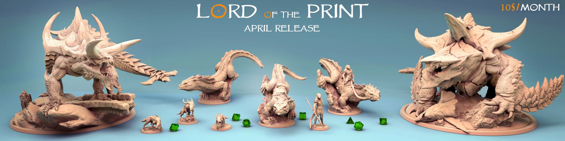 Toys Miniature Toys DnD Lord of the Print Giant Construct RESIN Gaming ...