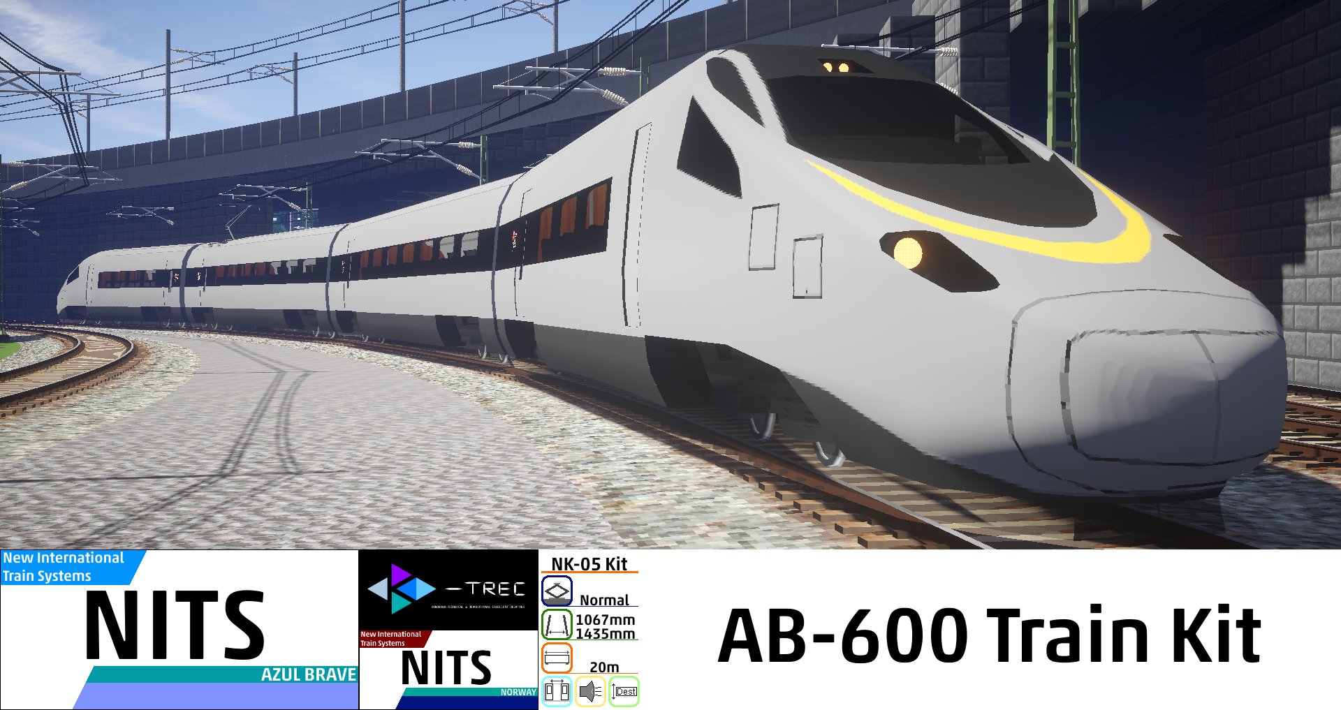 ドイツのしゅう🇩🇪 (NITS) on Twitter: "【RELEASE】#NITSrelease AB-600 Train Kit 新型の欧州風車両キットですよ。 https://t ...