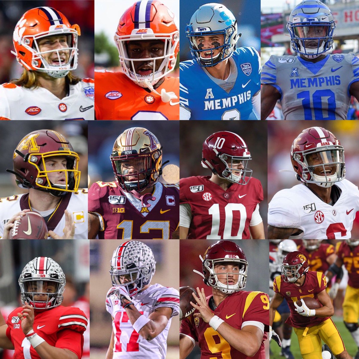 Top 5 QB/WR Combos in 2020 : r/CFB