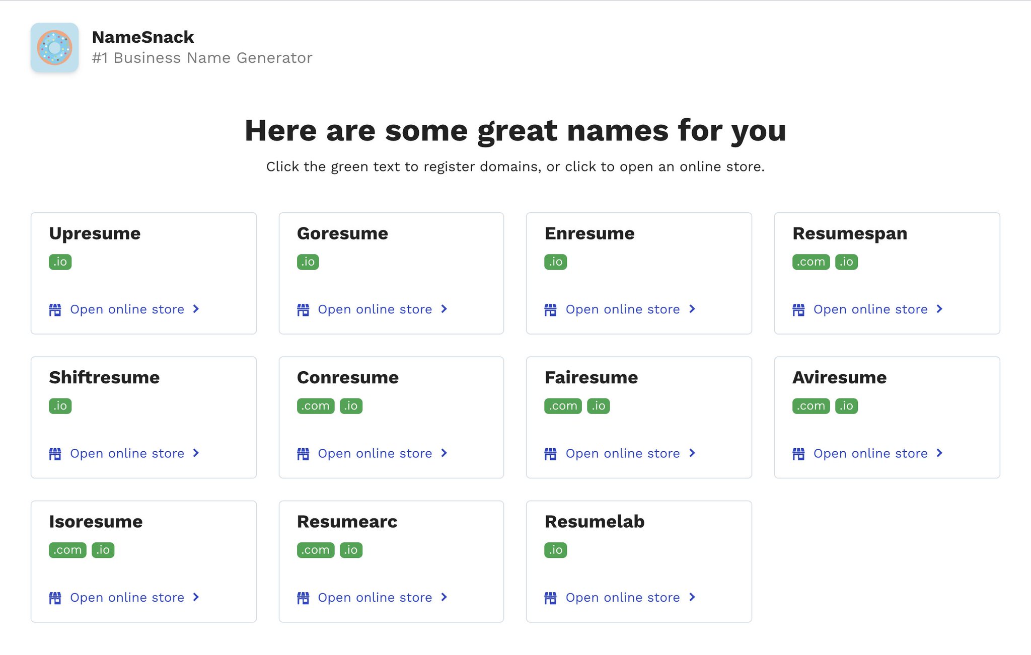 Namesnack on Twitter: "In just under 1 week, we've generated 12,569 names! Coming soon, you'll ...