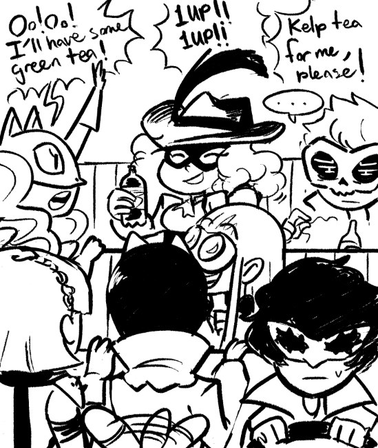 「Small break from P5R for a lil AU and OG thing donte be dam ...