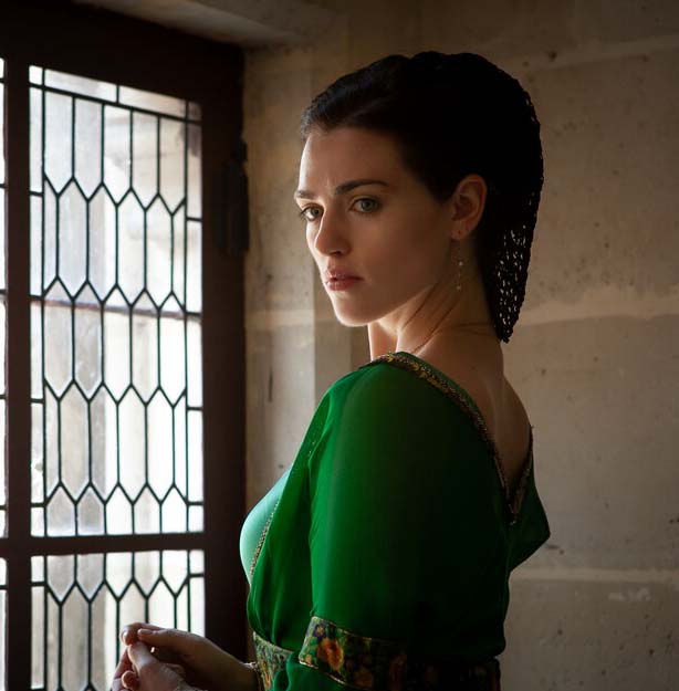 Merlin Morgana Green Dress