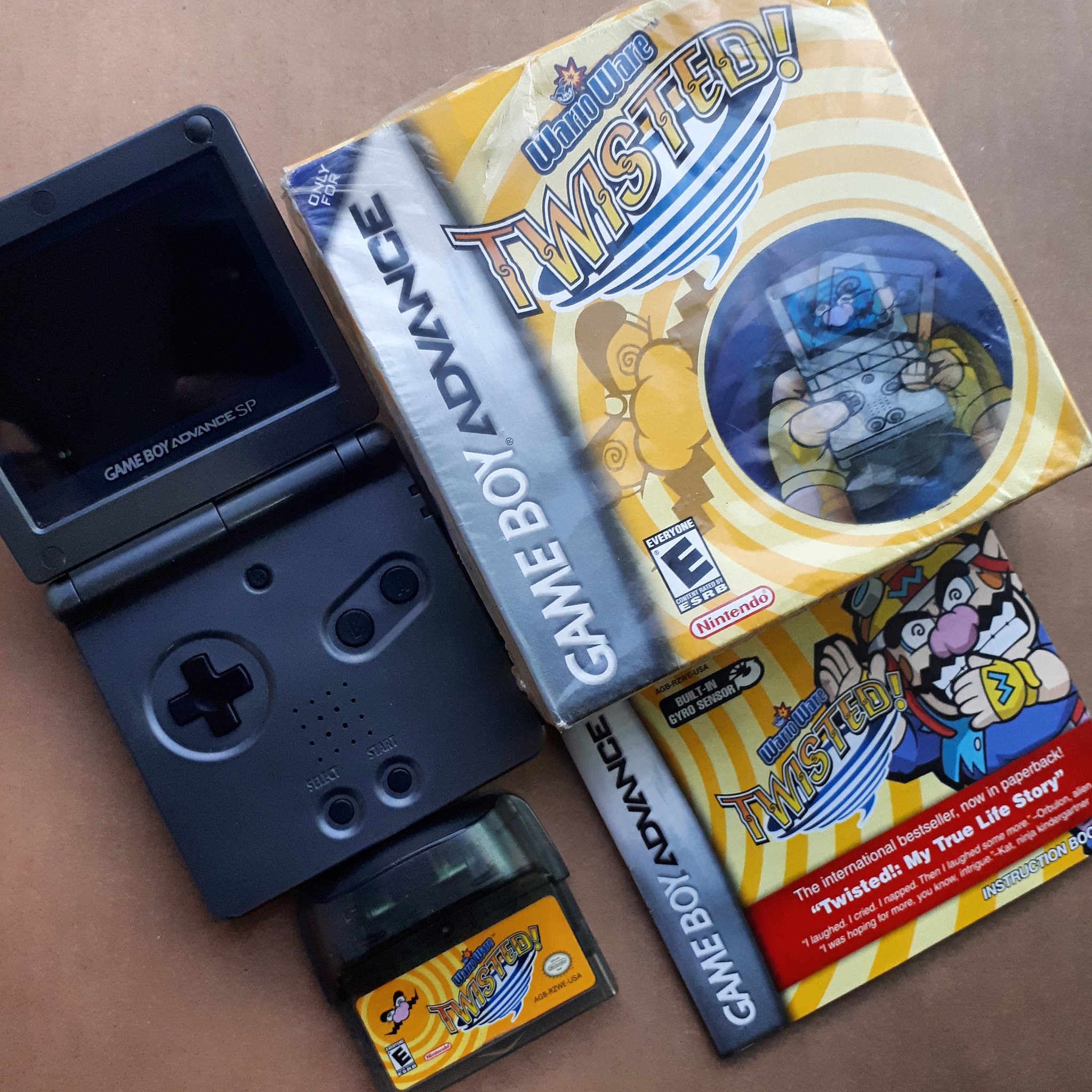 Warioware Twisted Game