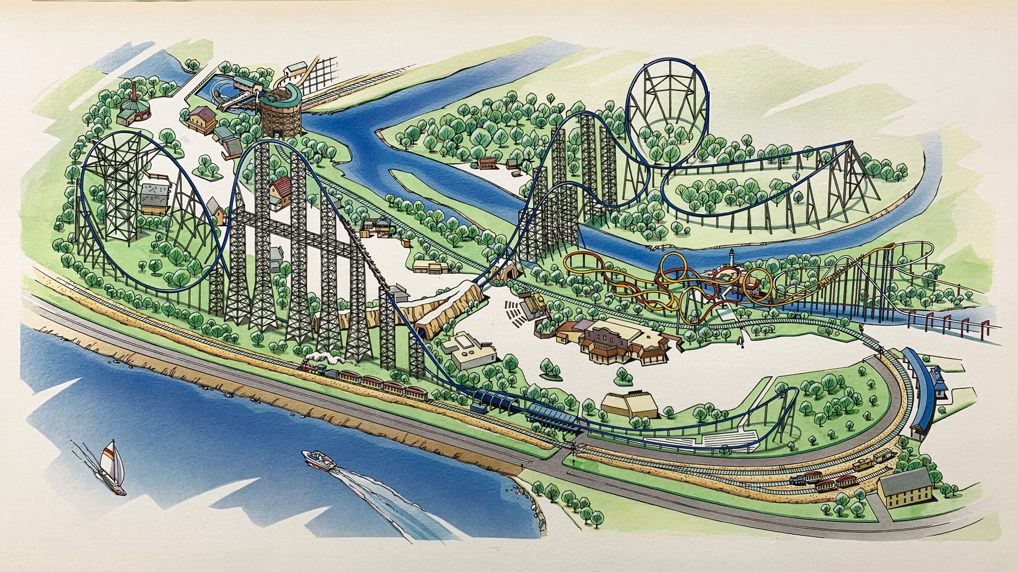 Millennium Force Sign