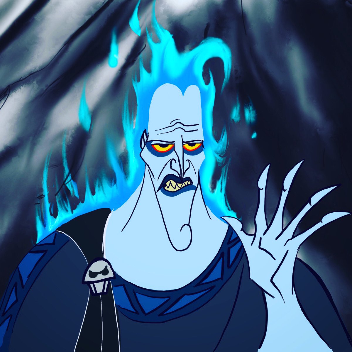 Disney Hades Angry