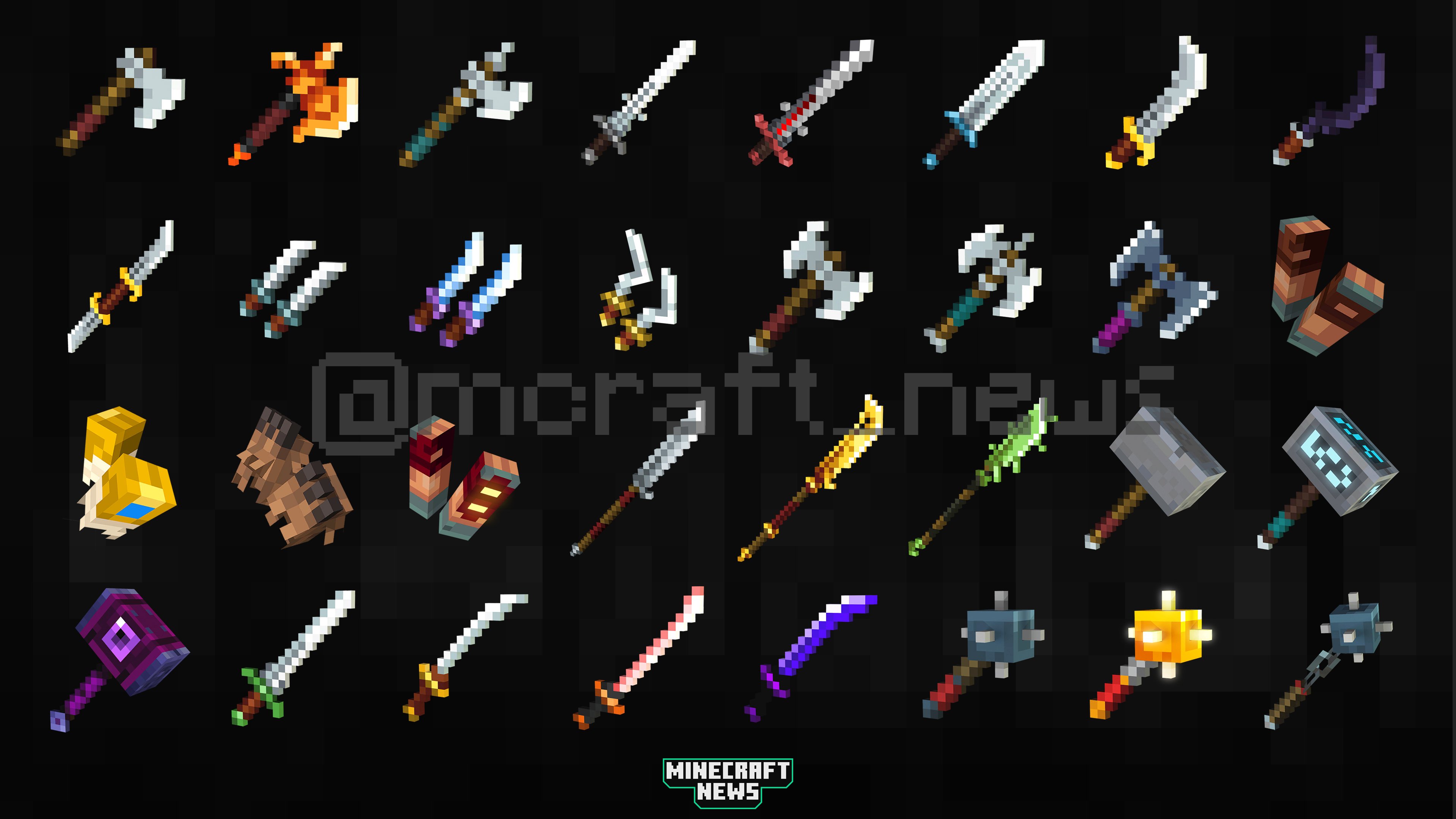 Minecraft Pictures Of Weapons