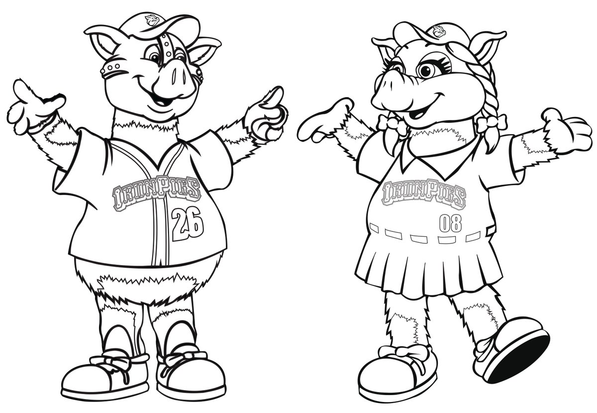 Arkansas Razorbacks Mascot Coloring Pages