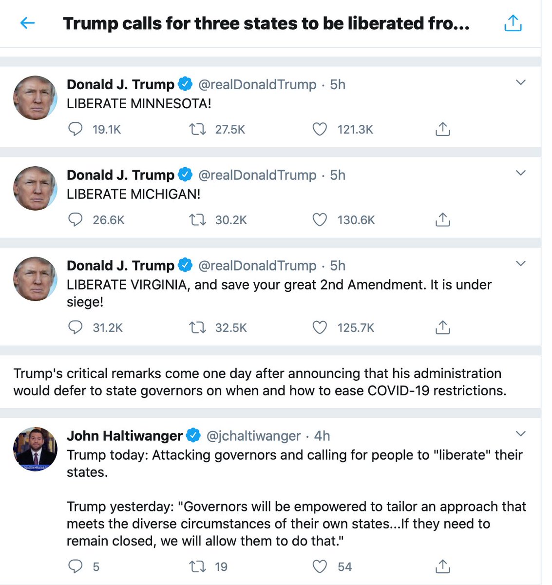 Thread by @jason_kint: Twitter just made a decision that it’s ...