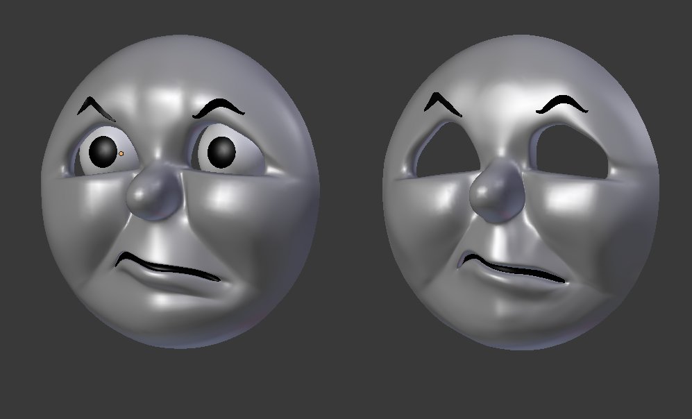 Thomas The Tank Engine Cross Face