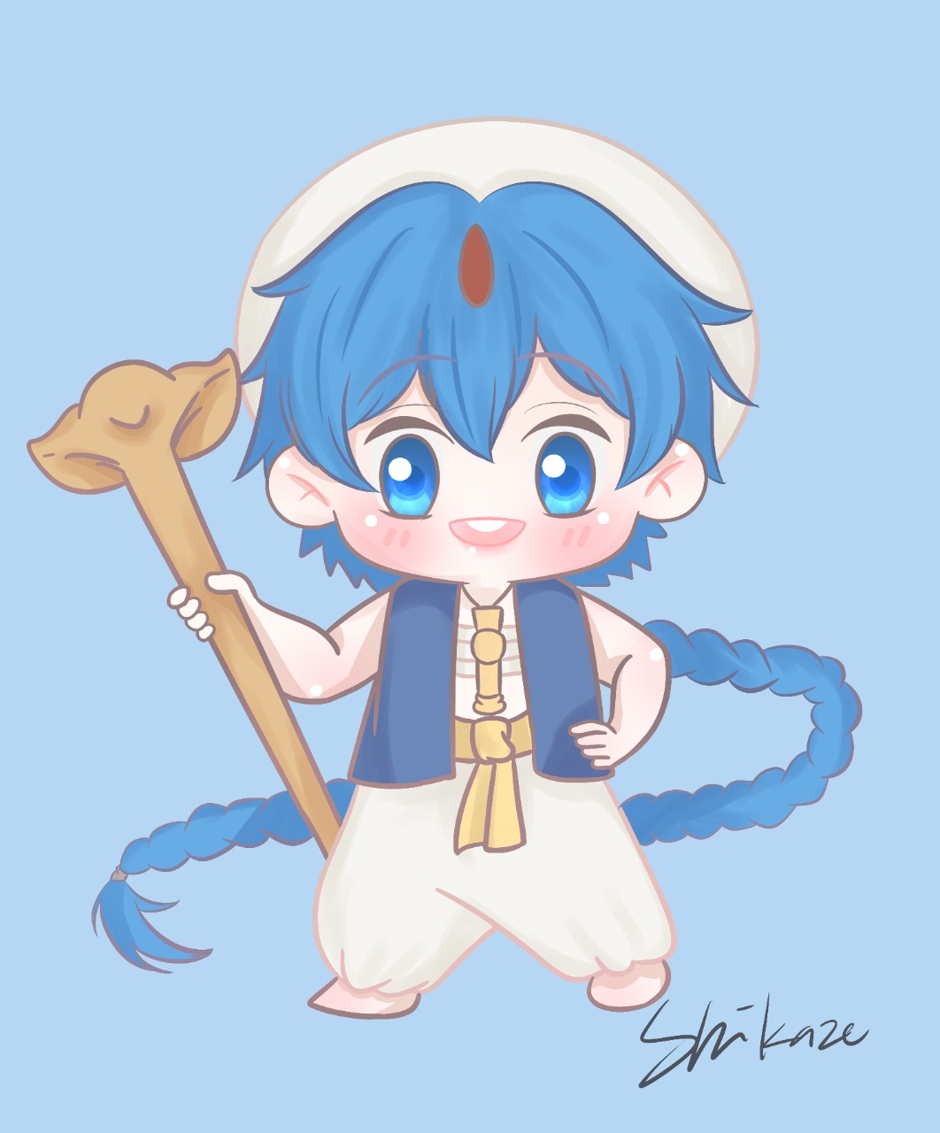 Magi Aladdin Chibi