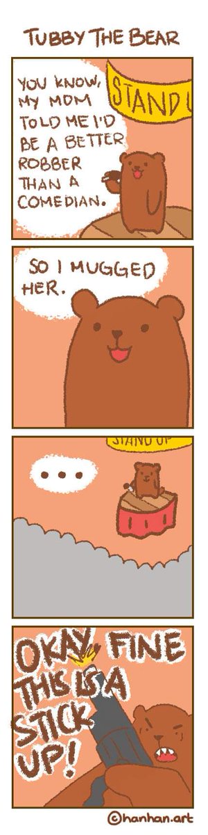 「Tubby the Comedian #comics #comic #comedy #funny 」Tubby and Tummyの漫画