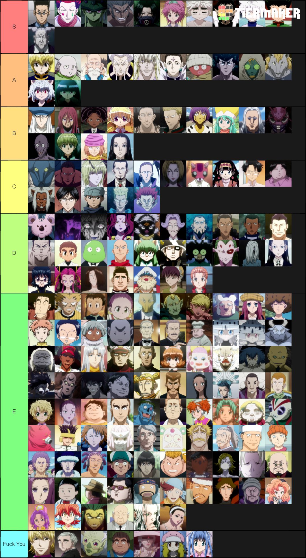 Hunter x hunter characters names store