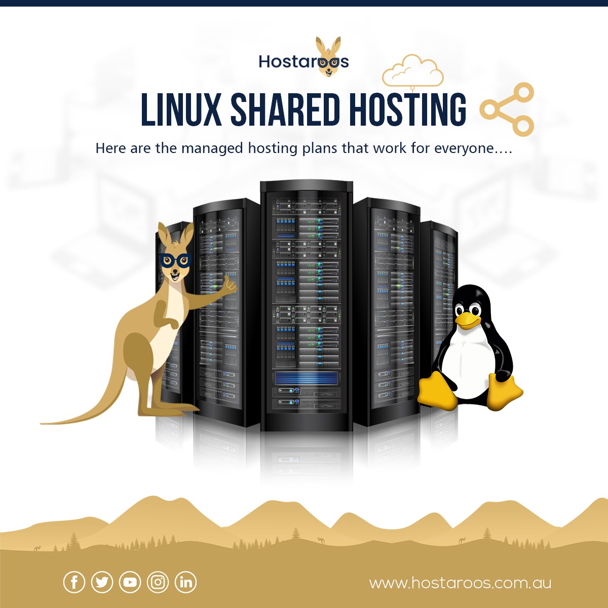 Hostaroos on Twitter: "Linux Shared Hosting Here are the managed hosting plans that work for ...