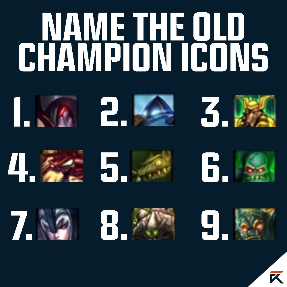 League Of Legends Champion Icons