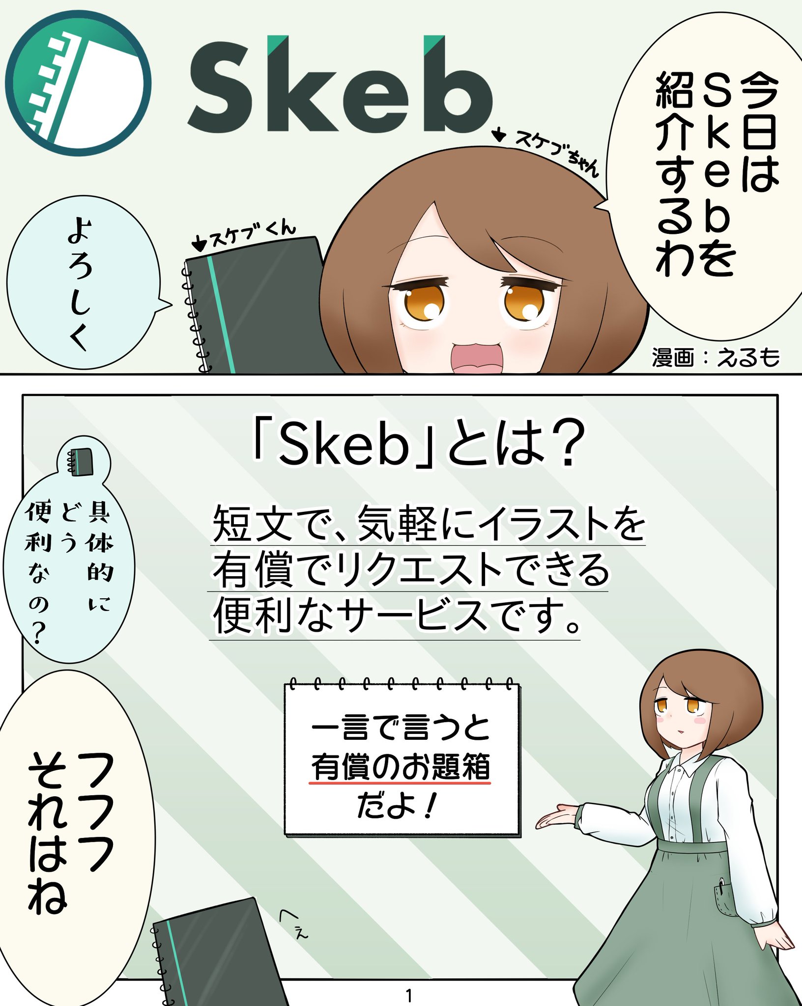 Skeb (スケブ) on Twitter: "Skebとは？ https://t.co/cBHnrSwJsS" / Twitter