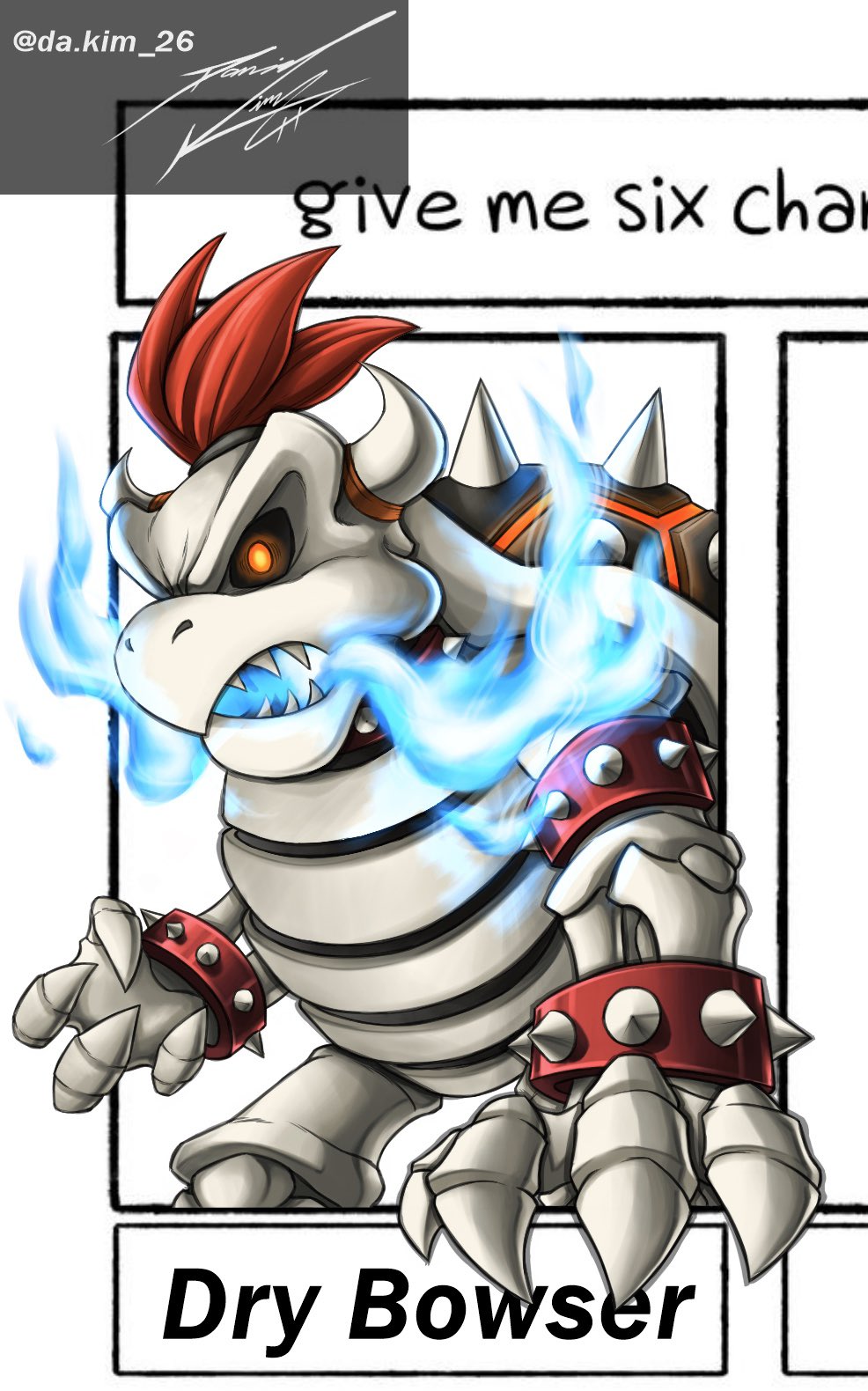Super Mario Dry Bowser