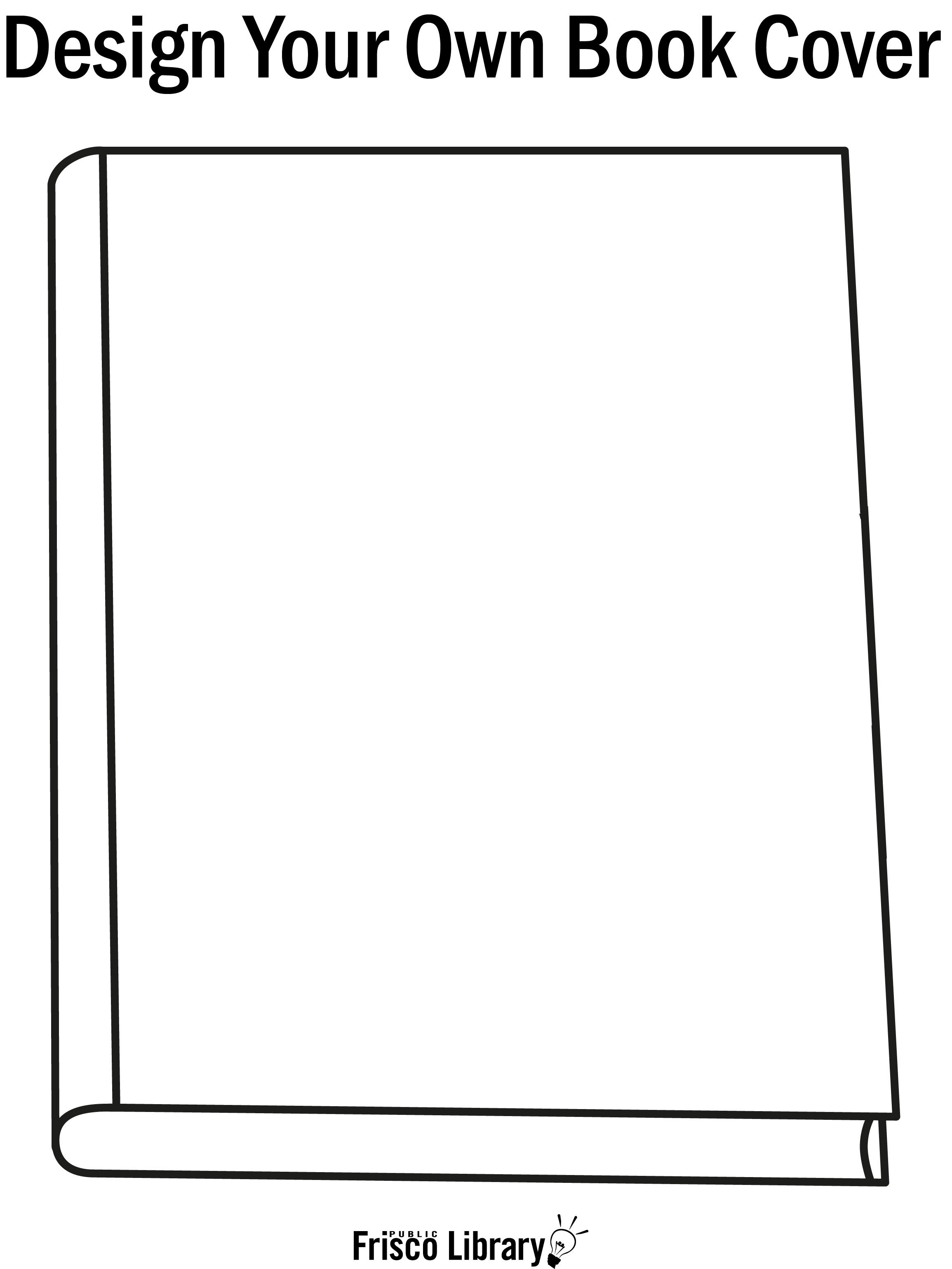 Create Your Own Book Cover Page How To Design A Creative Book Cover