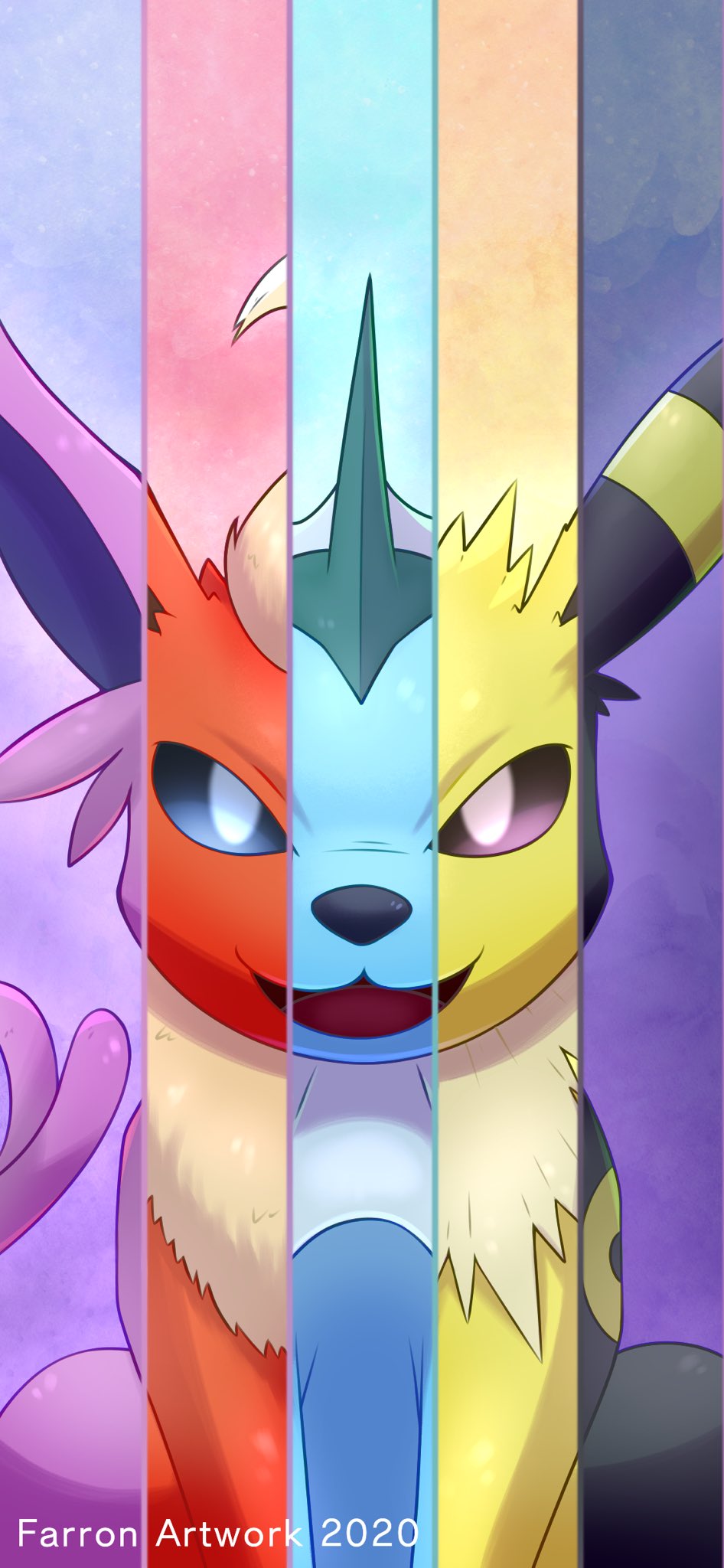 Pokemon Eevee Evolution Wallpaper