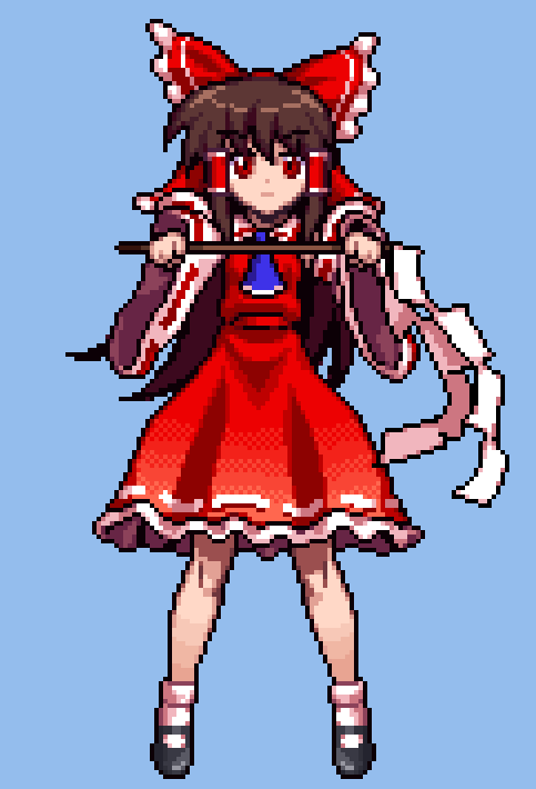 Touhou Reimu Sprite Touhou Reimu Sprite