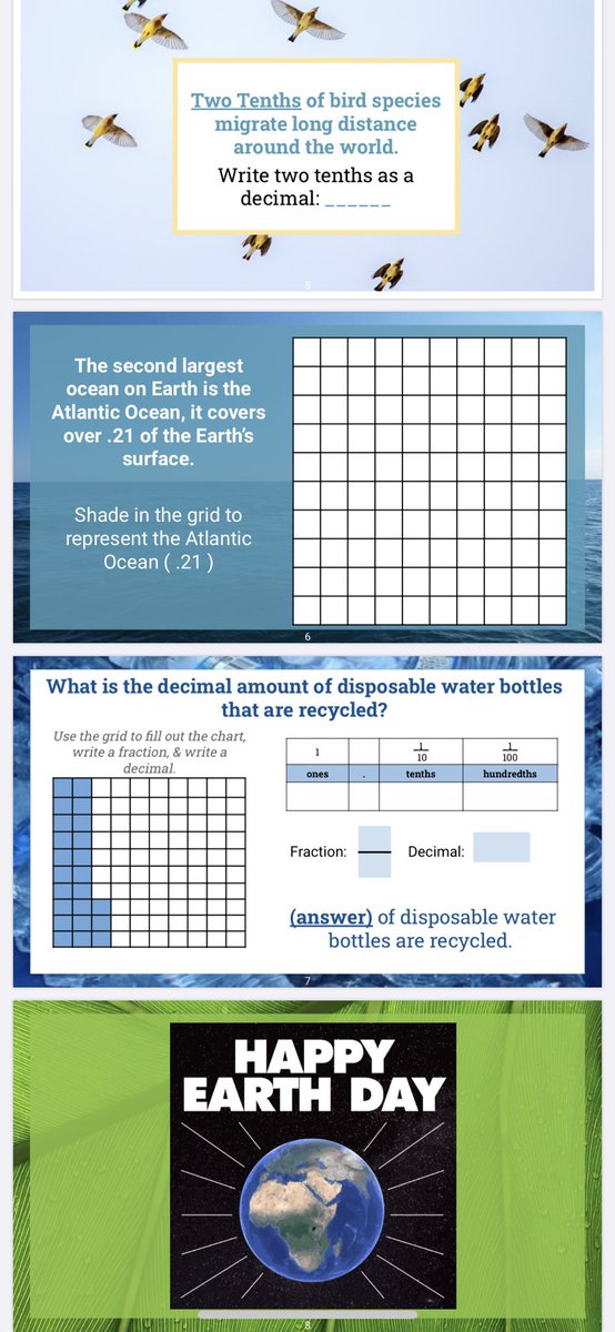 Miss Dobzanski on Twitter: "To celebrate Earth Day next week, I created ...