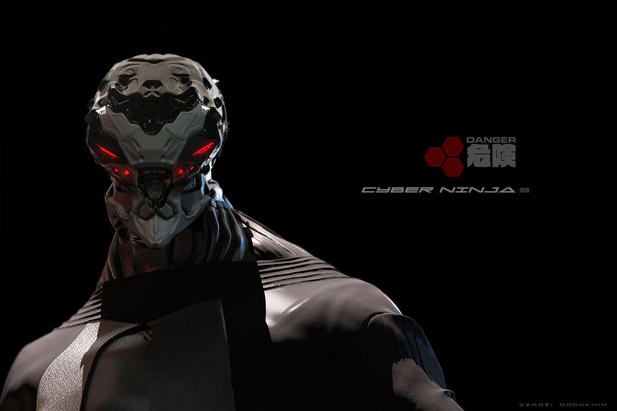 Cyber Ninja Concept Art