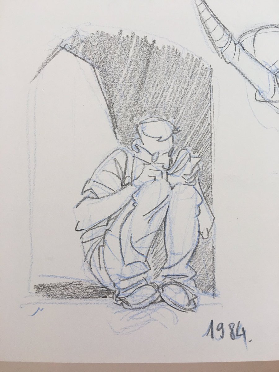 Winston 1984 Drawing