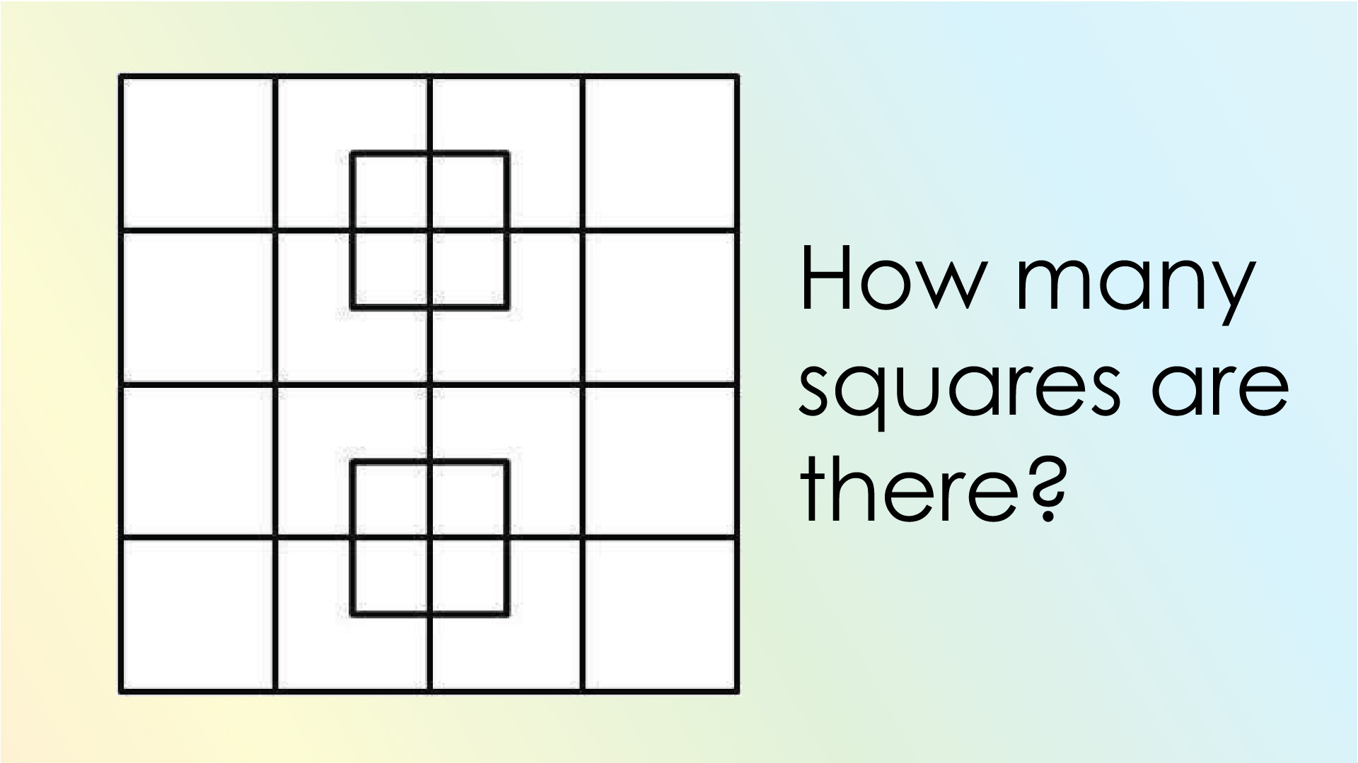 There Are How Many Squares Puzzle Answer 1001 Math Problems: Domino