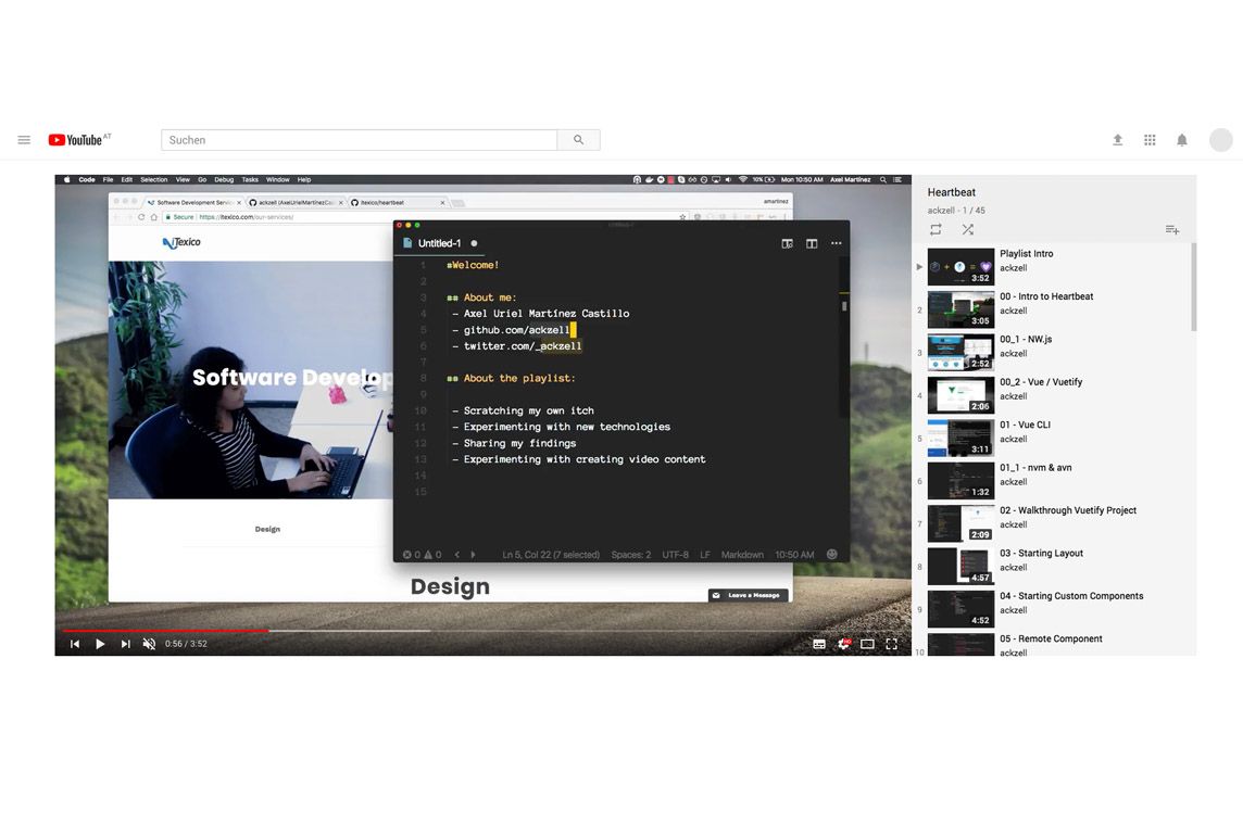 Madewithvuejs On Twitter A Youtube Tutorial Series By Ackzell Together With Him You Ll