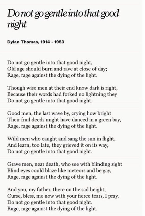 Dylan Thomas Poems