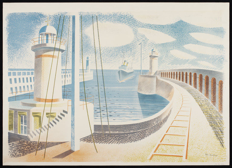 British painter, illustrator and wood-engraver Eric Ravilious was ...