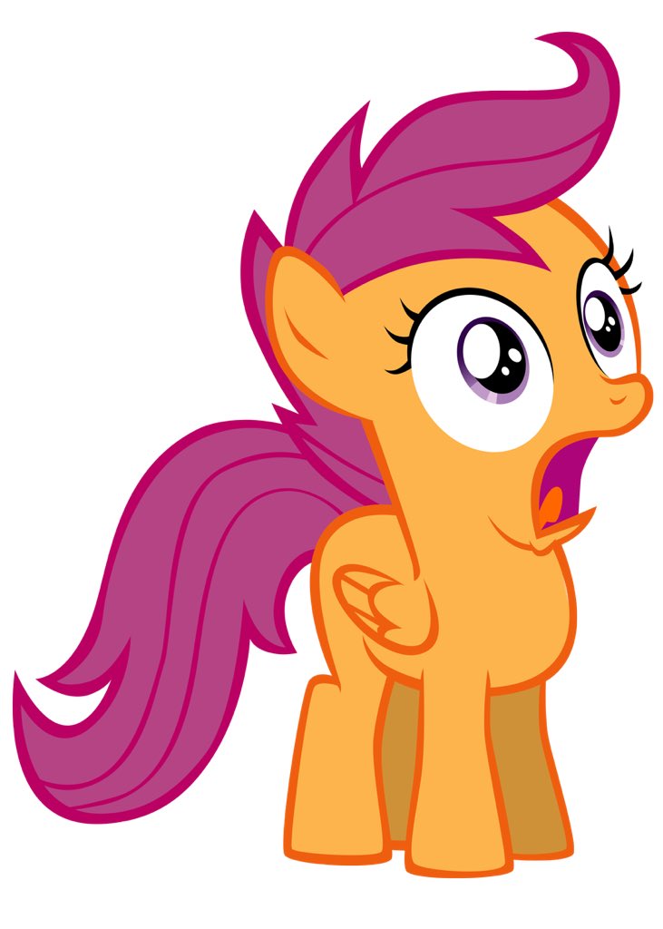 Scootaloo Scared
