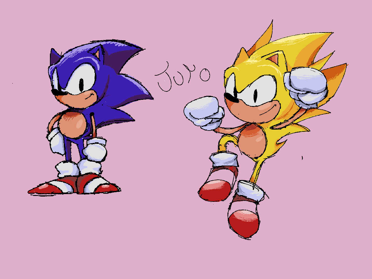 How To Draw Super Sonic