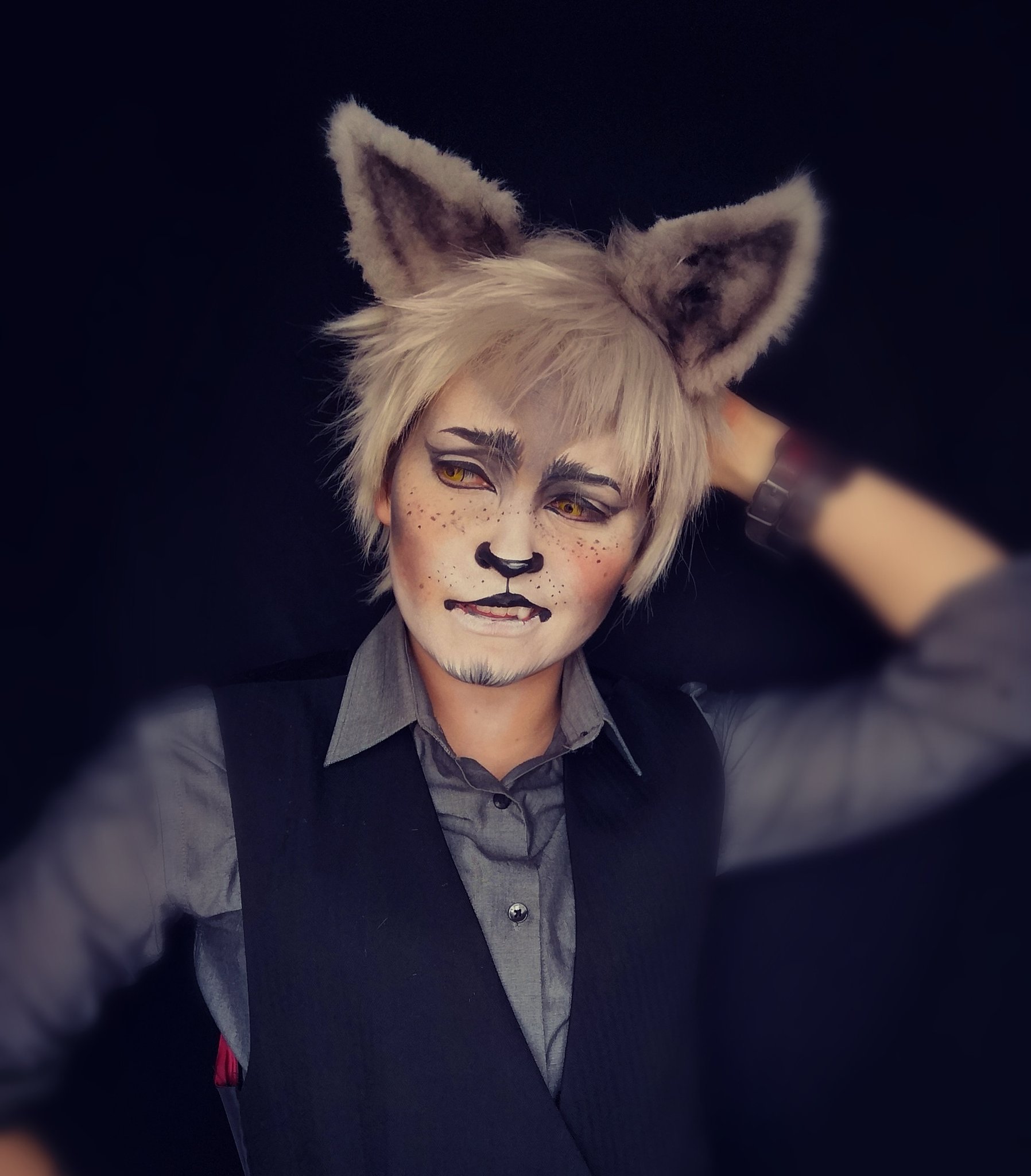 Wolf Makeup For Men Men's Wolf Cut: Best Hair Styles 2024