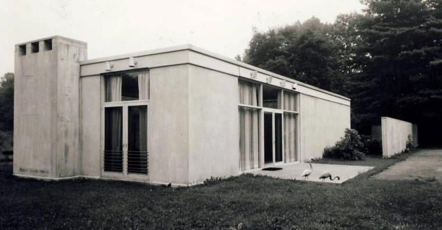 Alice Ball House (1953) in New Canaan, CT, USA, by Philip Johnson ...
