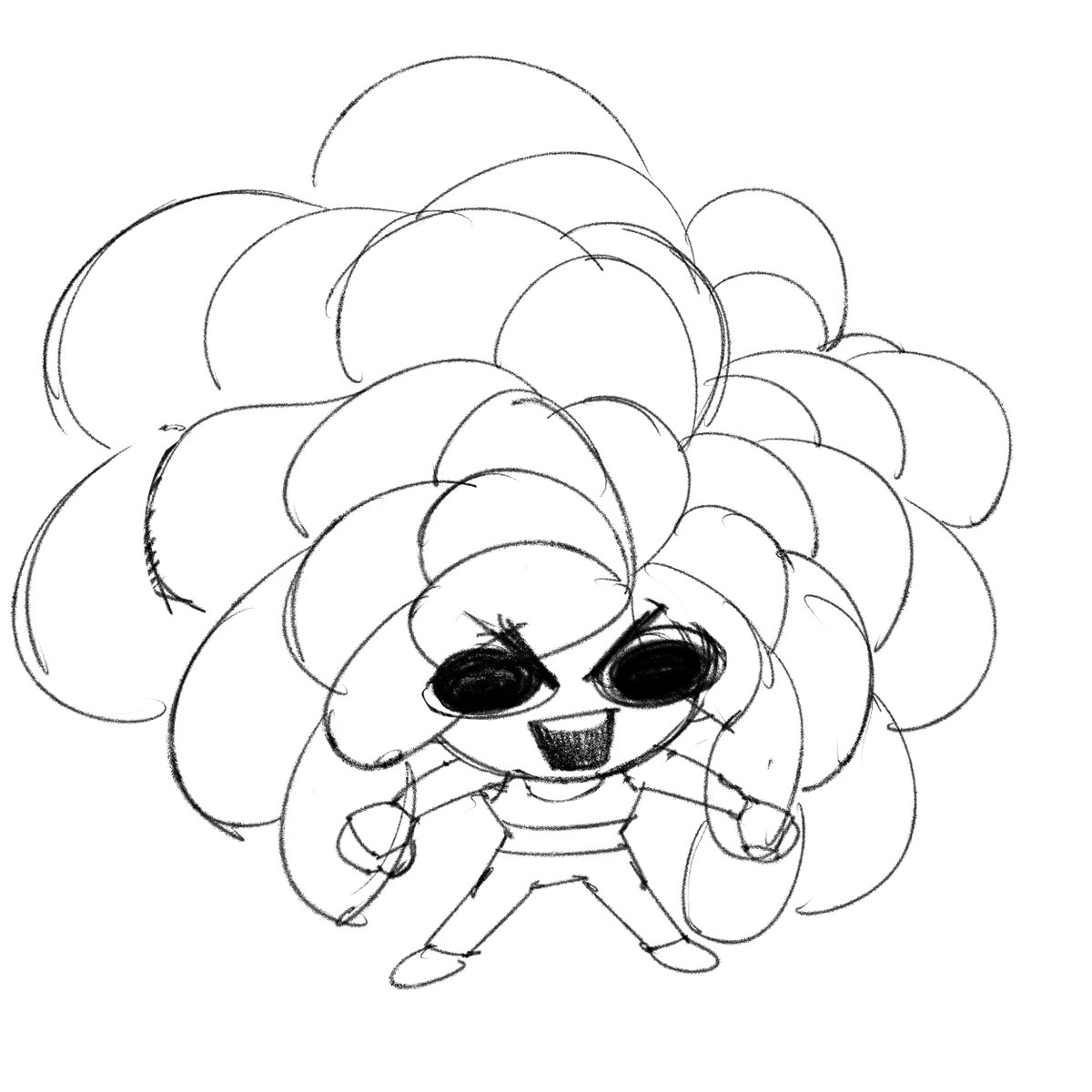 「despite all that she's still a gremlin at heart and i love h」Lyukaの漫画