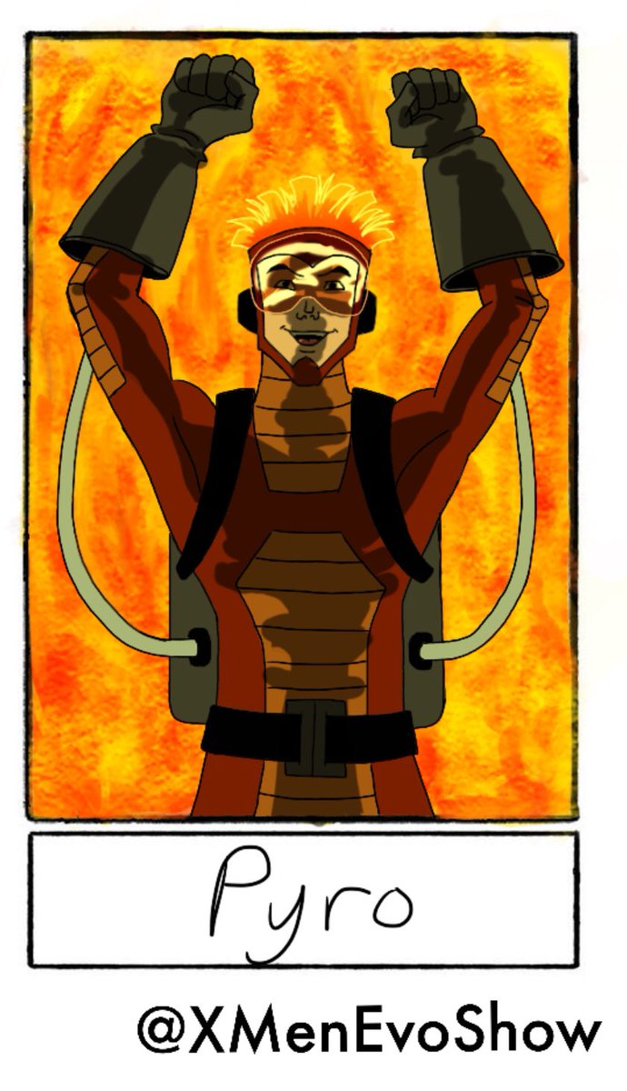 X Men Evo Pyro