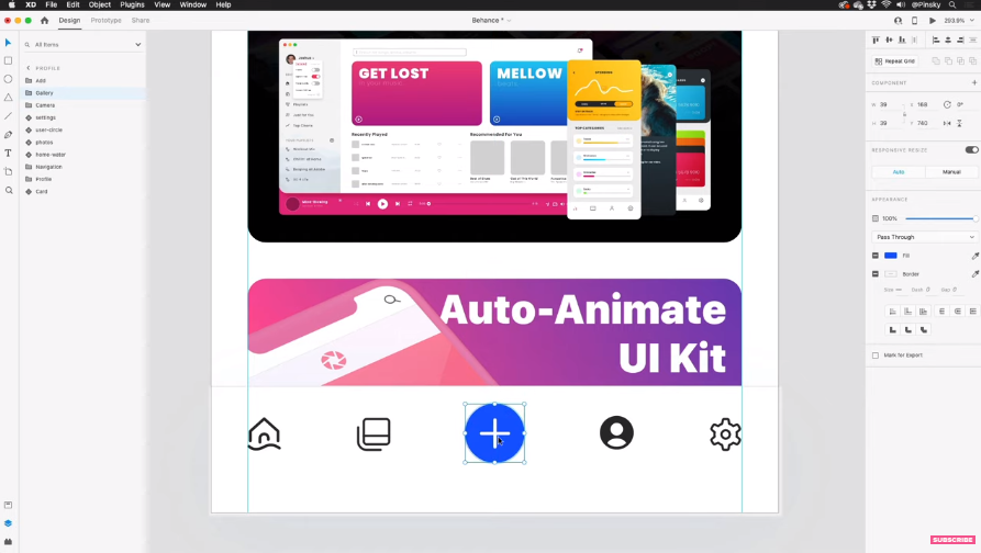 Adobe XD on Twitter: "Level up your design skills with @Pinsky’s pro tips. Create flyout menus ...