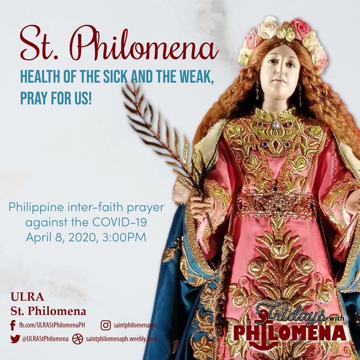 Saint Philomena Costume