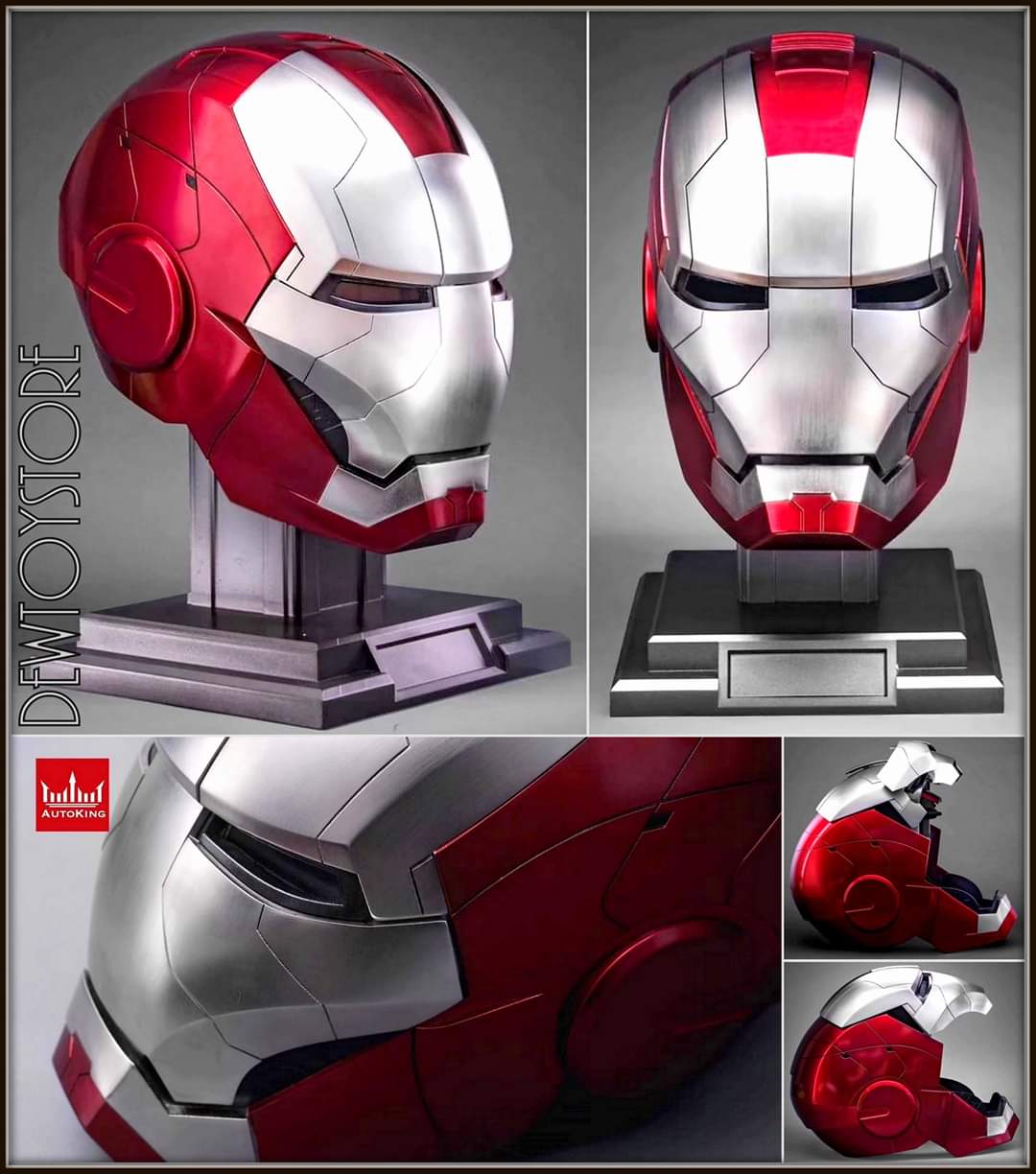 Iron Man MK5 Helmet Wearable Animatronic Review Life Size, 49% OFF
