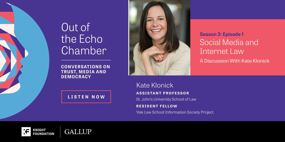 Launching today: Season 3 of “Out of the Echo Chamber.” Tune in to hear ...