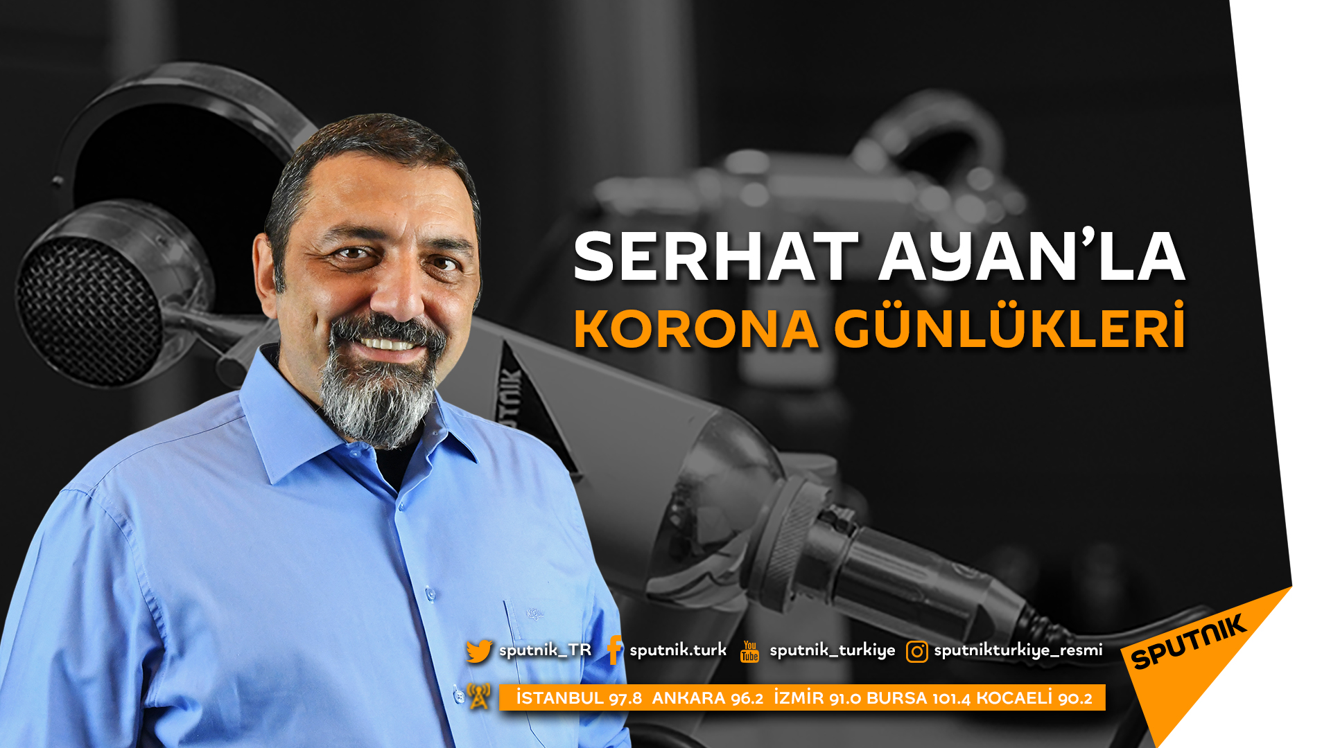 Sputnik Türkiye on Twitter: "Serhat Ayan'la Korona Günlükleri özel konuklarla Radyo Sputnik’te ...
