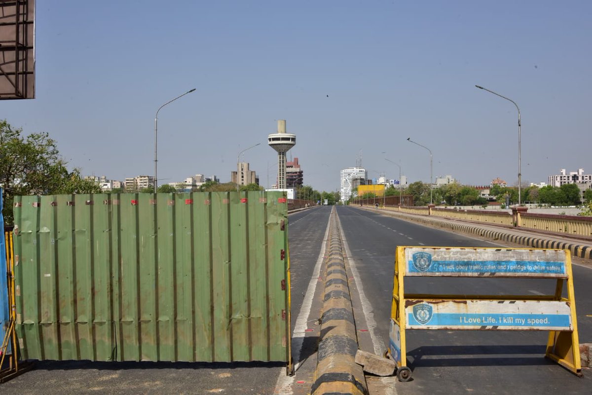 Nehru bridge shuts | DeshGujarat