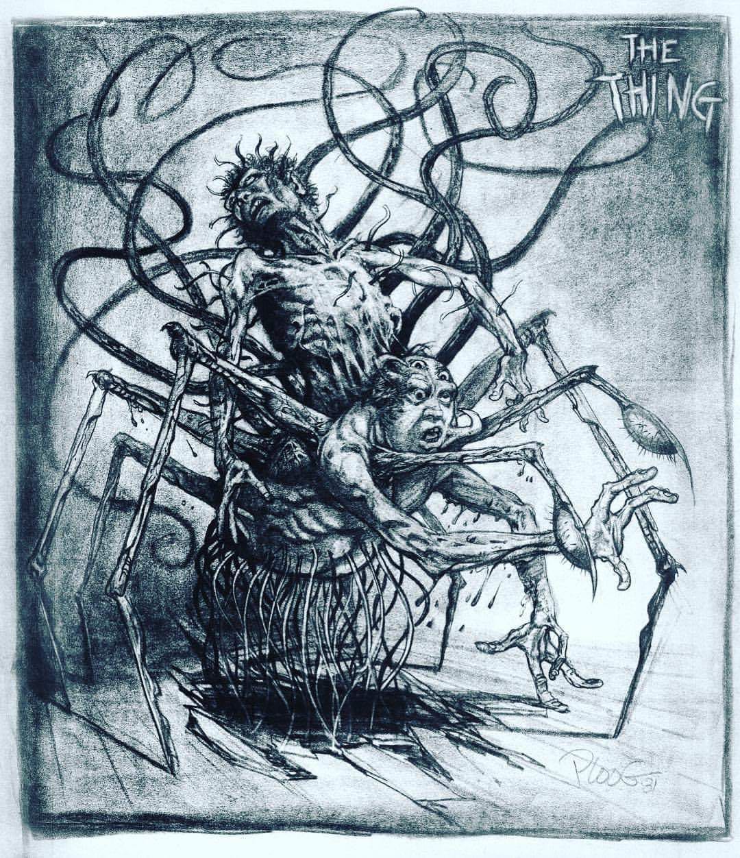 The Thing 1982 Blair Monster