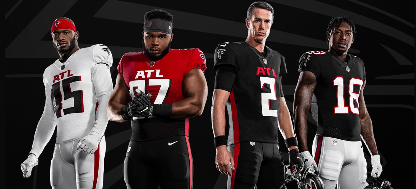Falcons New Uniforms 2022