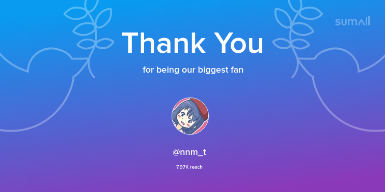M5Stack on Twitter: "Our biggest fans this week: nnm_t. Thank you! via https://t.co/Jmc6wWaY1F…