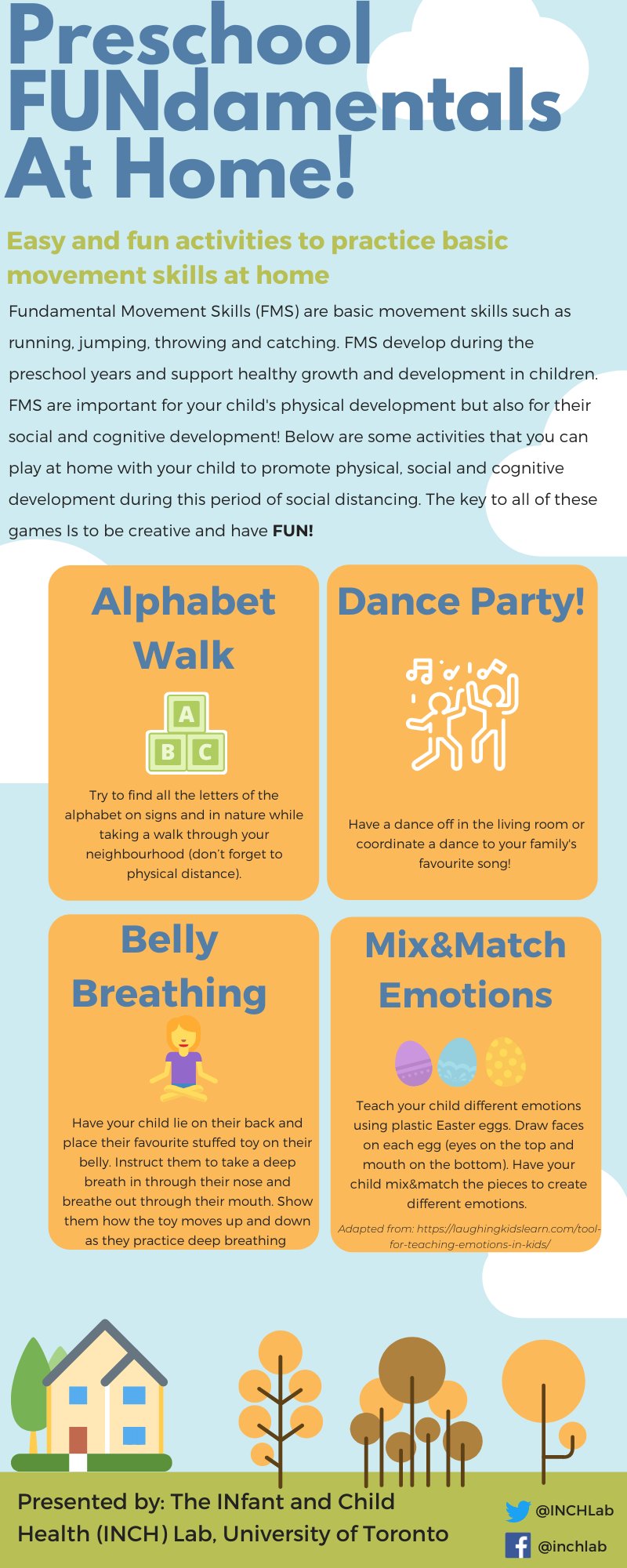 INCH Lab on Twitter: "In addition to movement activities, today we have ...