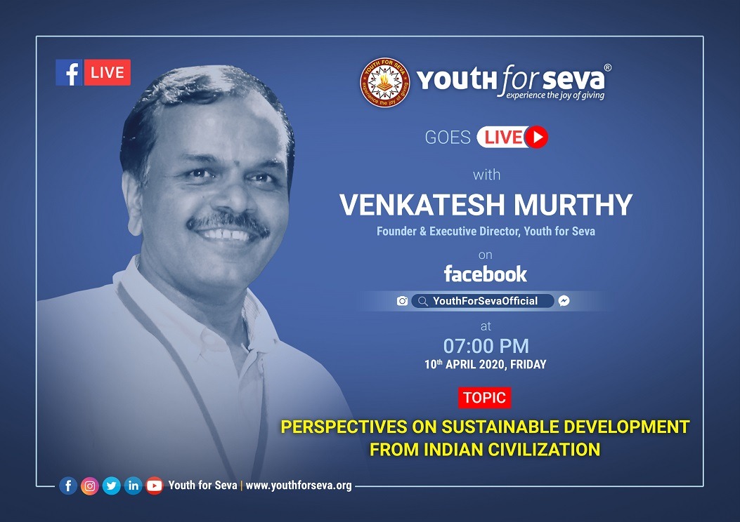Youth For Seva on Twitter: "''Sustainable development from Indian civilisation perspective'' An ...