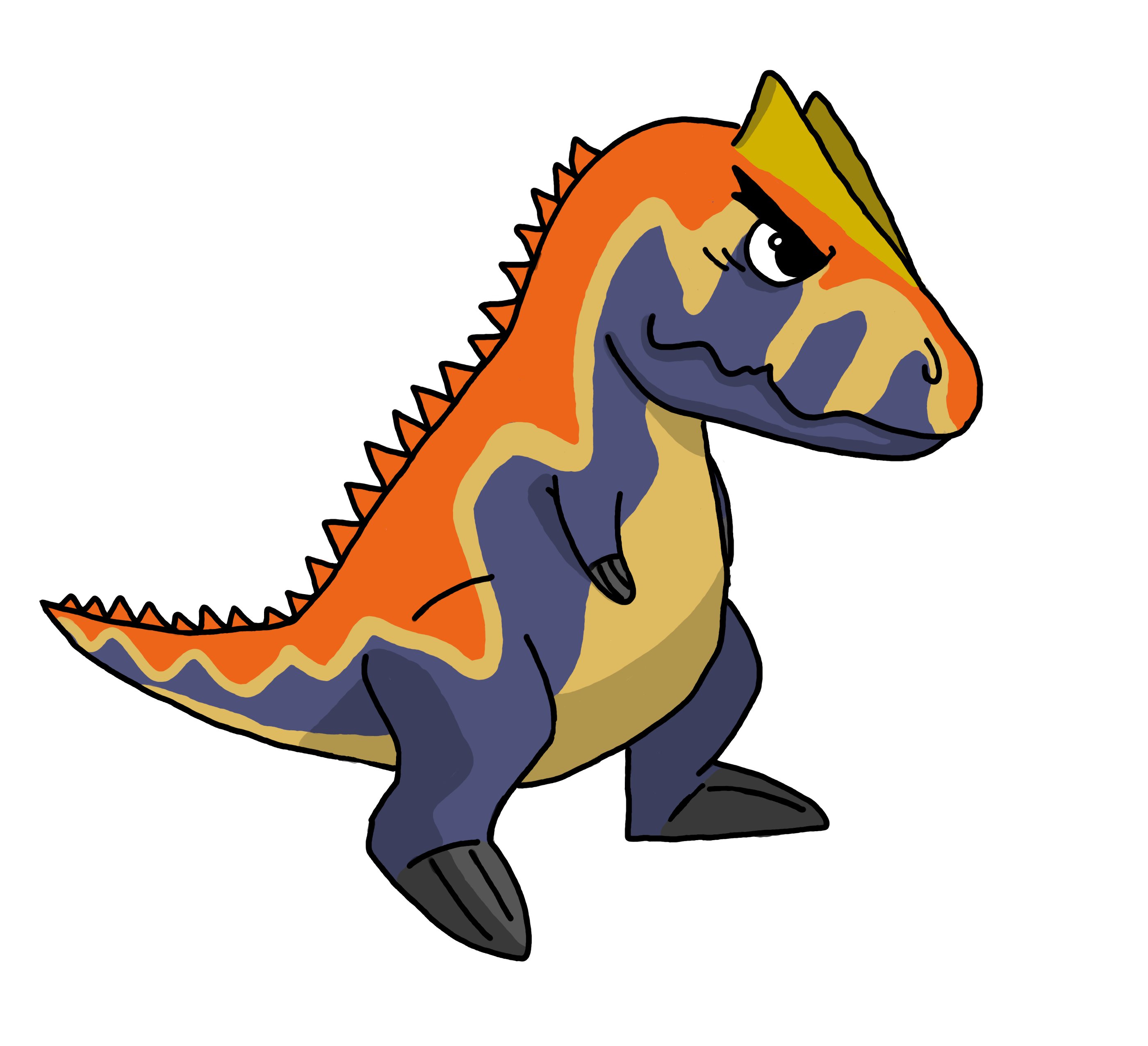 Dinosaur King Saurophaganax Chibi