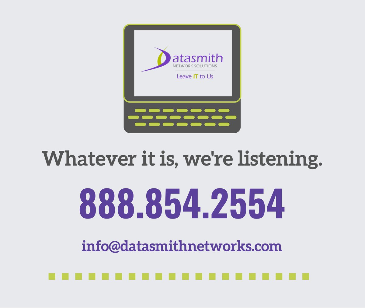 Datasmith Network Solutions on Twitter: "Your business goals. Our services. The power to be your ...