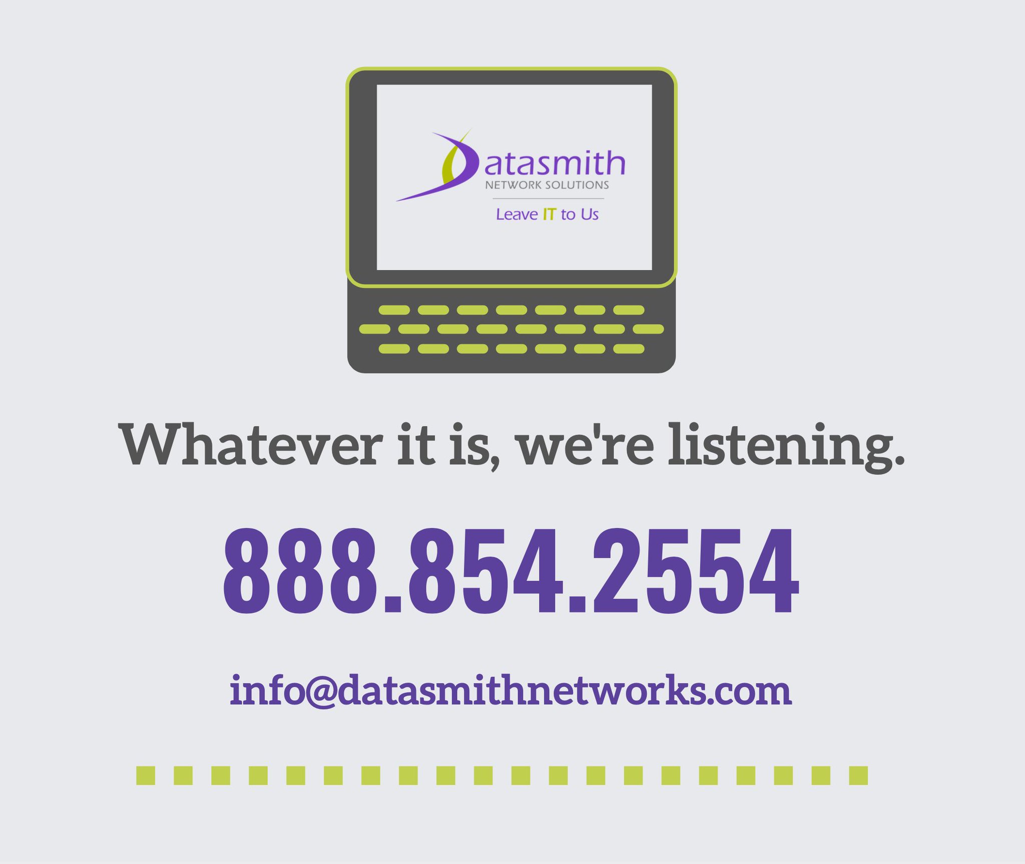 Datasmith Network Solutions on Twitter: "Your business goals. Our services. The power to be your ...